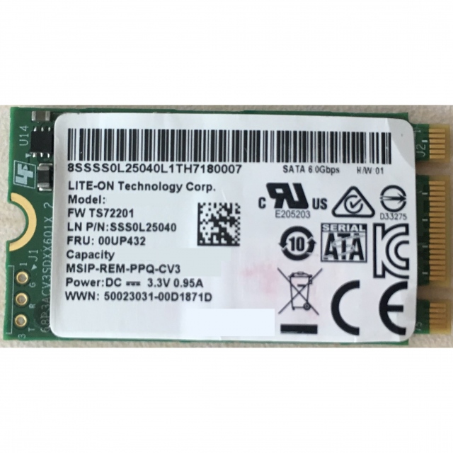 Ổ cứng SSD M2-SATA 256GB Liteon CV3 2242 - Tuanphong.vn